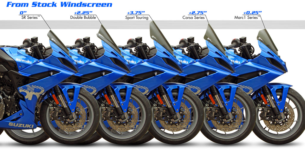 SUZUKI GSX-8R 2024-2025 | Zero Gravity Racing Motorcycle Windscreens