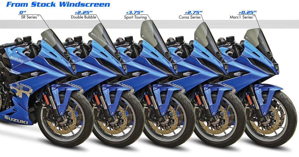 SUZUKI GSX-8R 2024-2025 | Zero Gravity Racing Motorcycle Windscreens