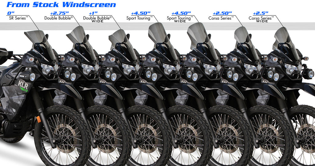 Kawasaki KLR 650 2022-2024 | Zero Gravity Windscreens – Zero Gravity Racing
