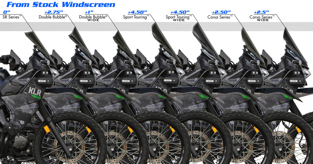 Kawasaki KLR 650 2022-2024 | Zero Gravity Windscreens – Zero Gravity Racing