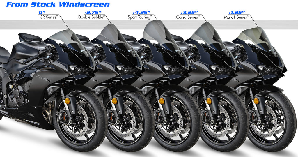 KAWASAKI ZX-6R 24 - 2025 | Zero Gravity Racing Windscreens